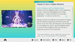 Pokemon Scarlet and Violet Mewtwo Tera Raid Guide - Hold To Reset