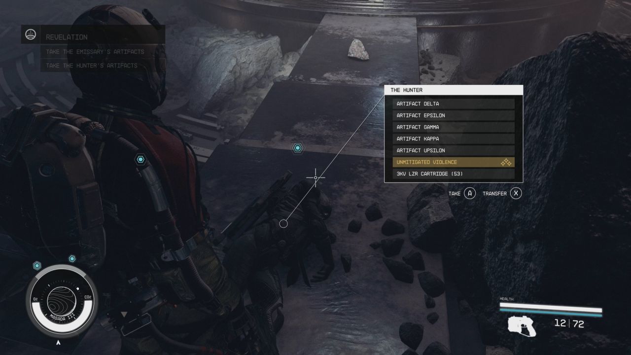 Starfield: Unmitigated Violence Legendary Weapon | Hold To Reset