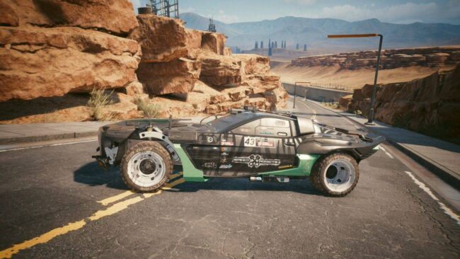 Cyberpunk 2077 Ken Block Car Quadra Type-66 "Hoon" Location - Hold to Reset
