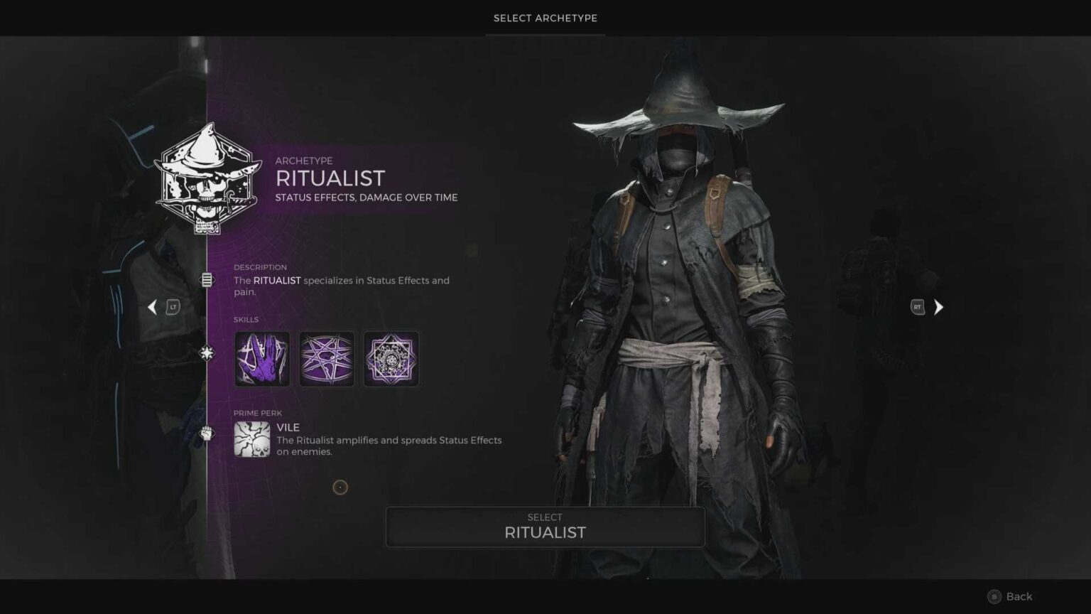 Remnant 2 Ritualist Archetype Unlock Guide - Hold to Reset