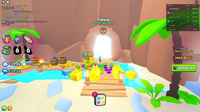How to Fish in Pet Simulator 99 - Hold to Reset