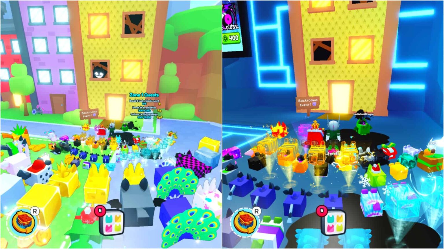 Pet Simulator 99 Backrooms Event Details | Hold To Reset