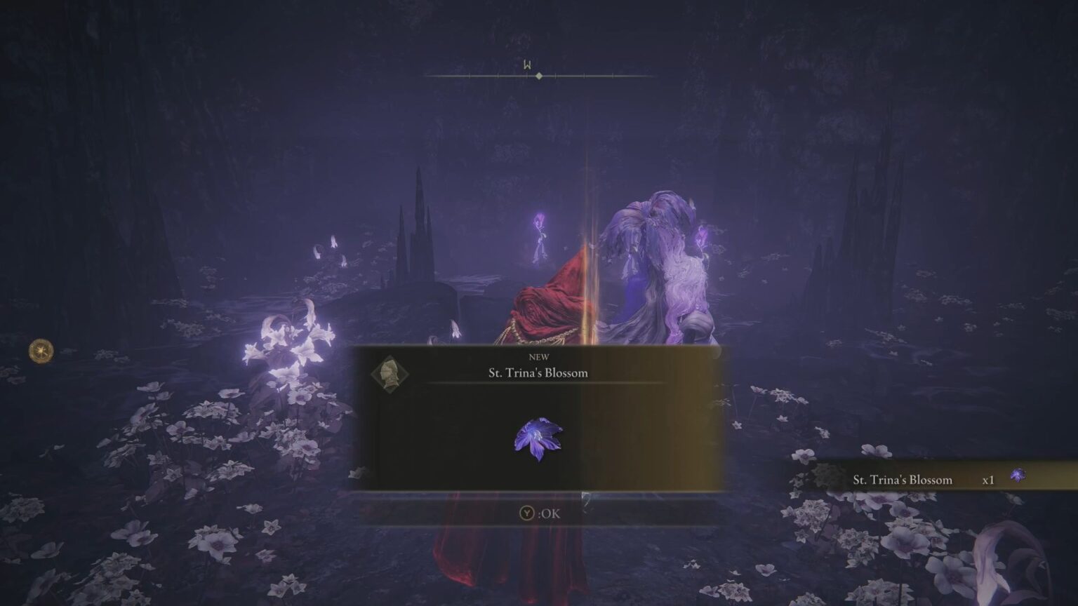 Elden Ring Shadow of the Erdtree St. Trina Quest Guide - Hold To Reset