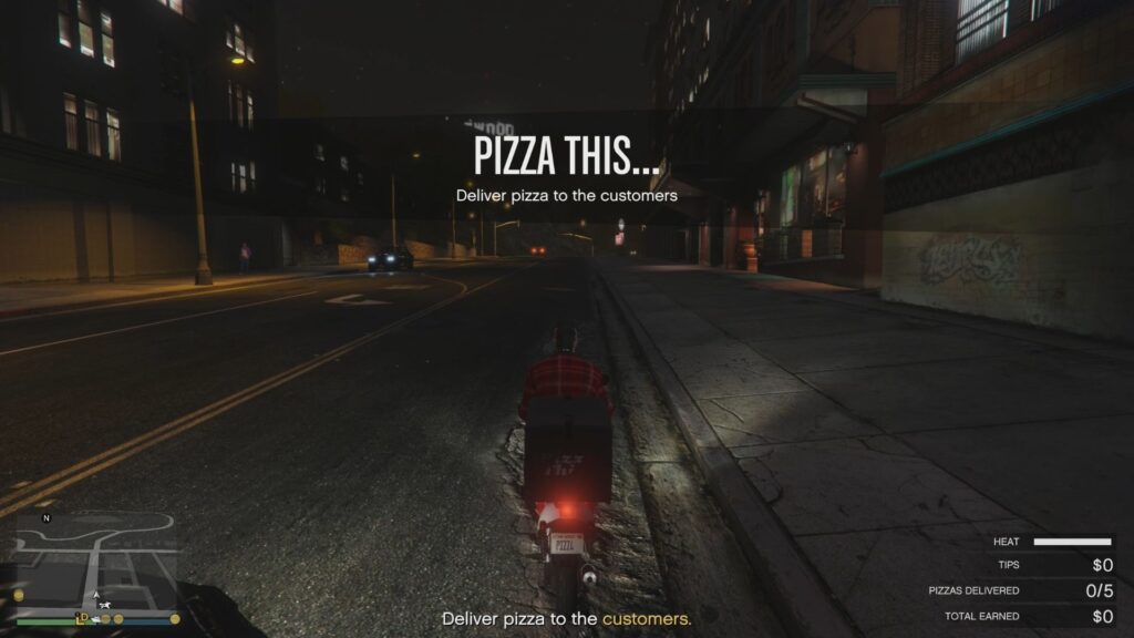 GTA Online Pizza Delivery Activity Explainer - Hold to Reset