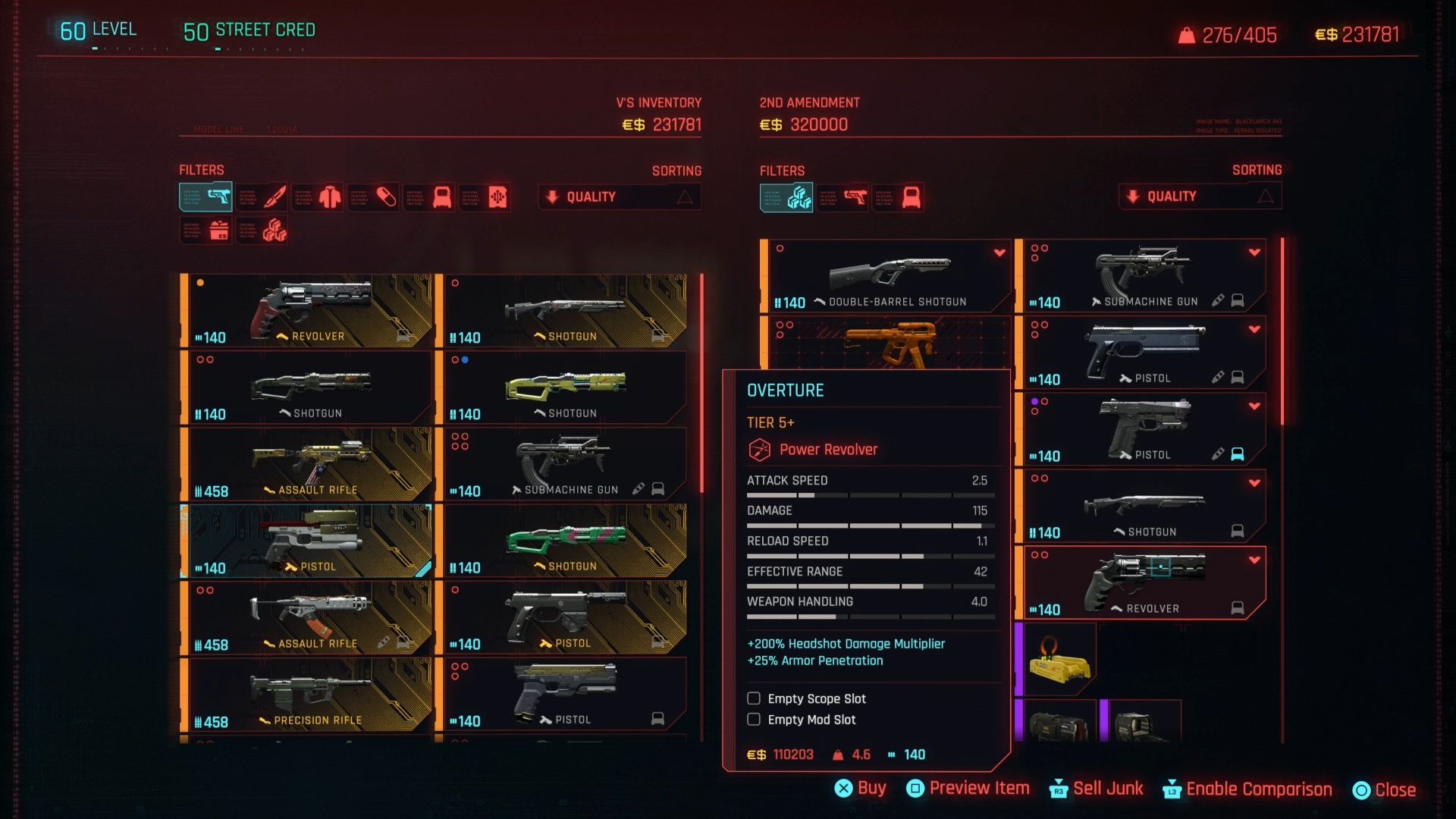 Cyberpunk 2077 Overture Guide: Location, Stats & How to Unlock - Hold ...